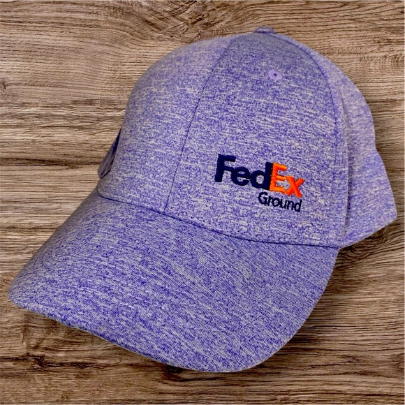 FedEx | Accessories | Fedex Ground Heather Purplelilac Hat Baseball Cap ...